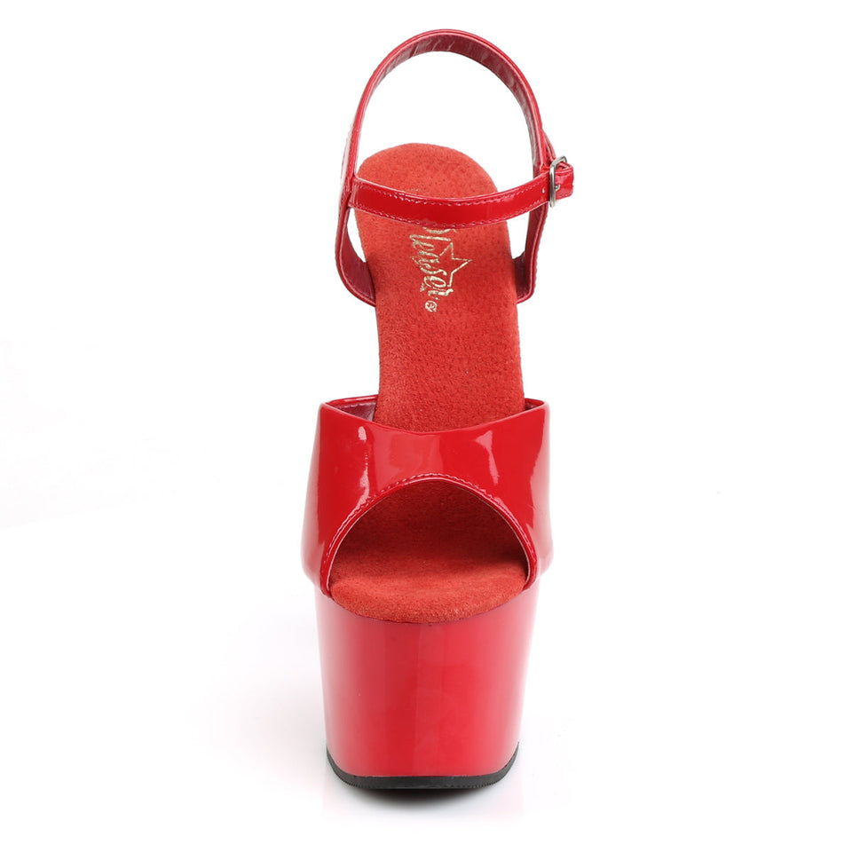 Pleaser Adore-709 in Red – Pleaser Shoes