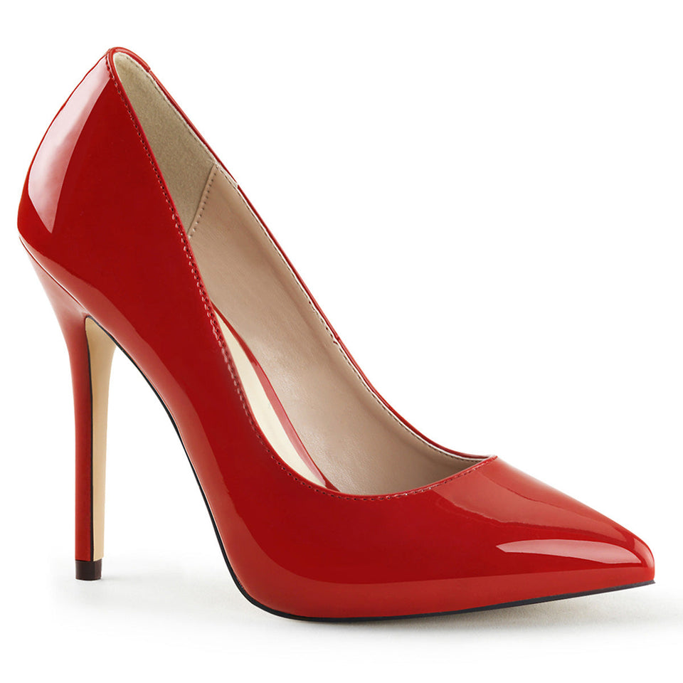 Pleaser Amuse-20 in Red – Pleaser Shoes