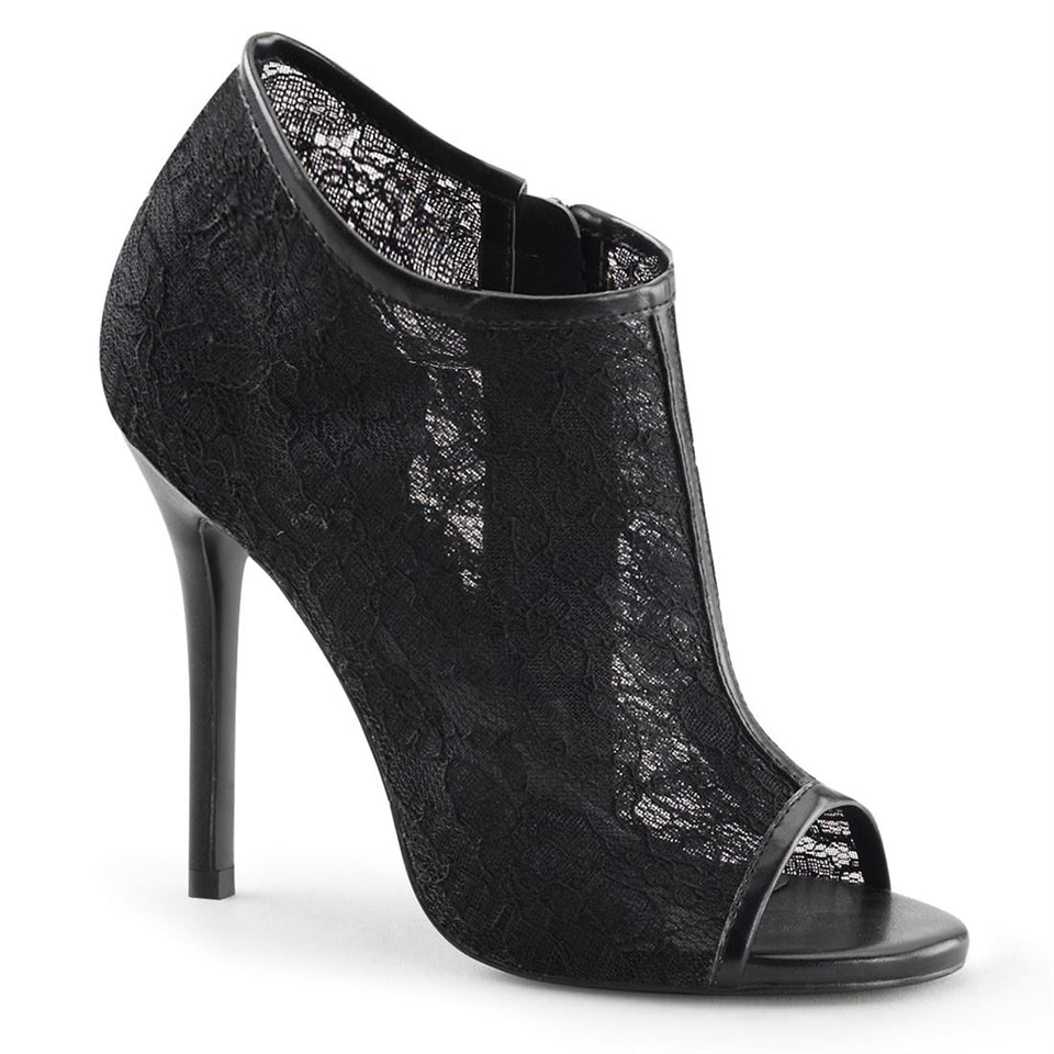 Fabulicious Amuse-56 in Black – Pleaser Shoes