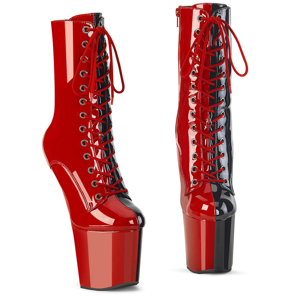 Pleaser Craze-1040TT in Red/Black – Pleaser Shoes