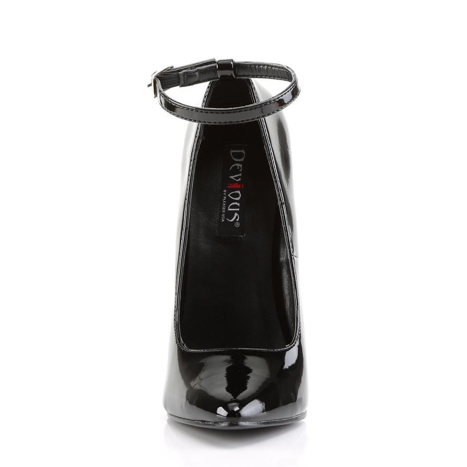 Devious Dagger-12 in Black – Pleaser Shoes