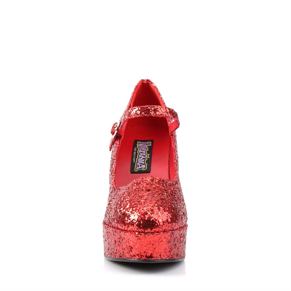 Funtasma Maryjane-50G in Red – Pleaser Shoes