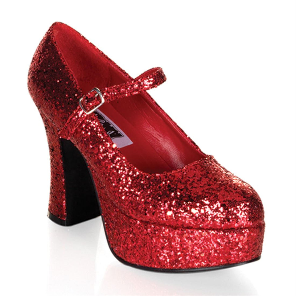 Funtasma Maryjane-50G in Red – Pleaser Shoes