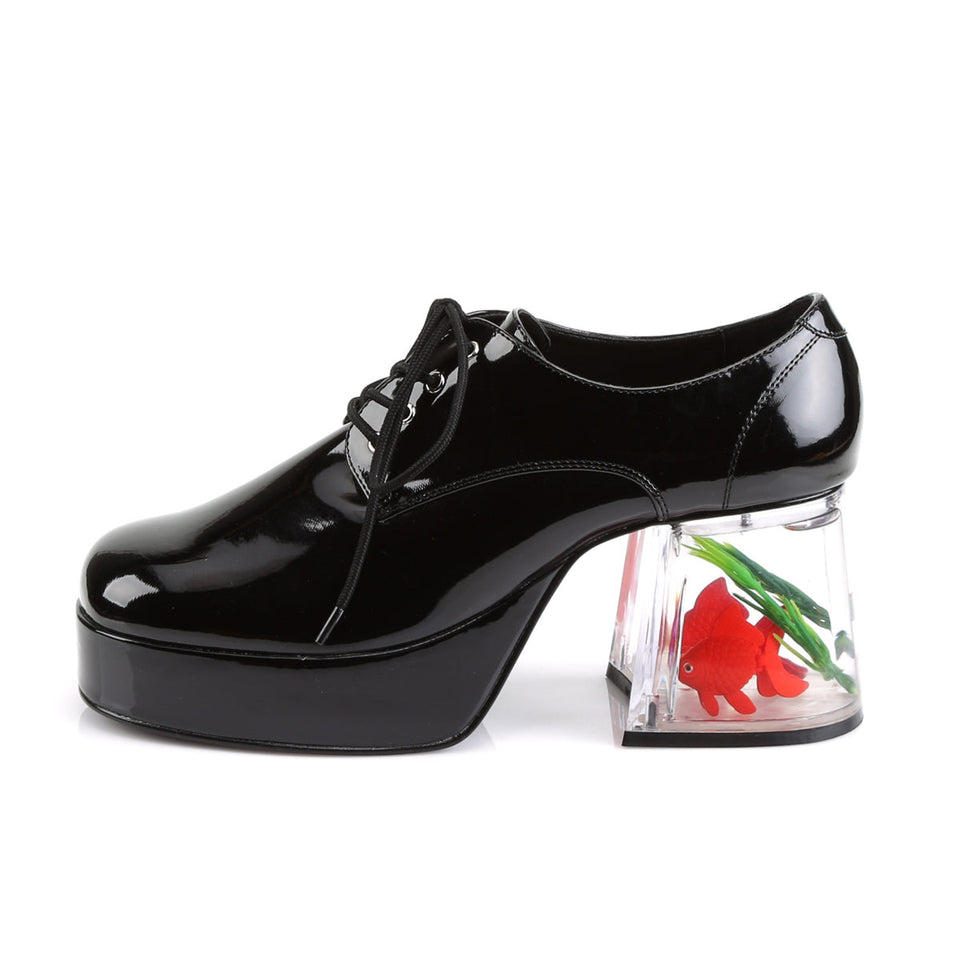 Funtasma Pimp-02 in Black – Pleaser Shoes