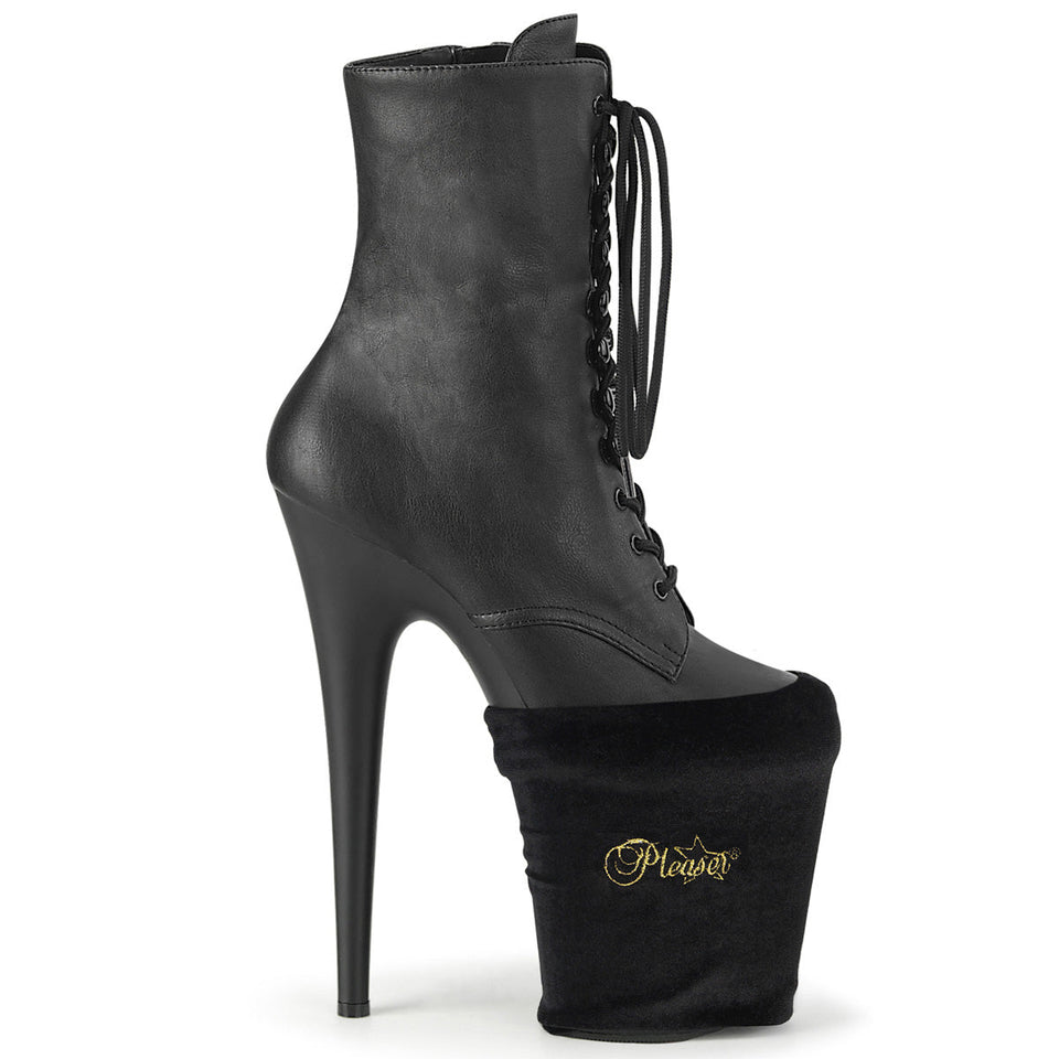 Pleaser Platform Protectors in Black/Velvet – Pleaser Shoes
