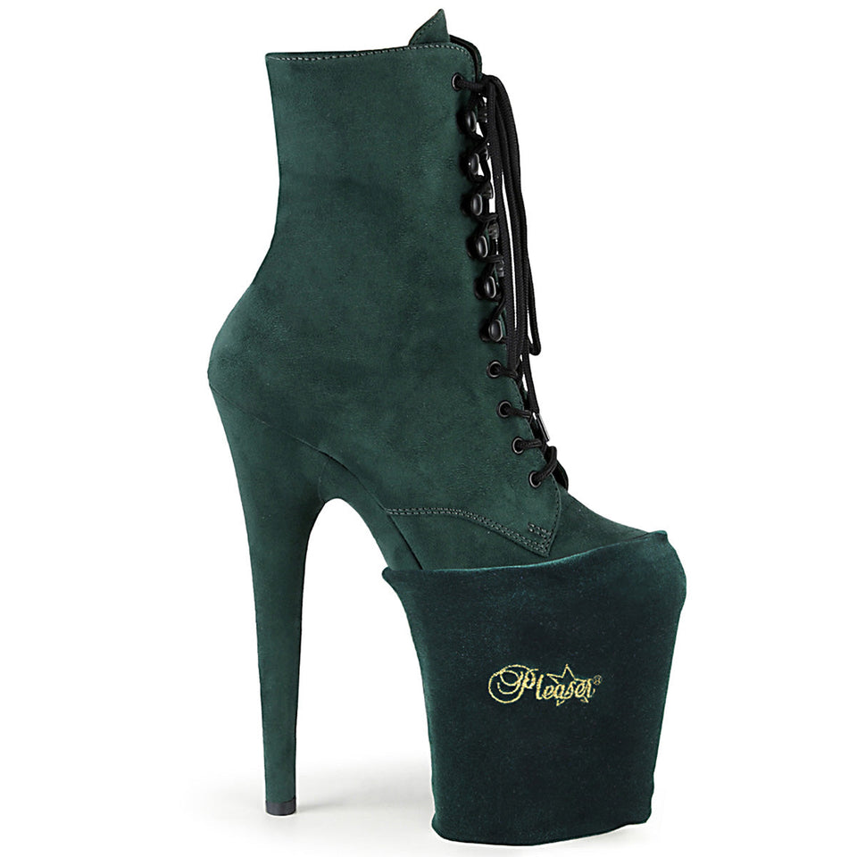Pleaser Platform Protectors in Green/Velvet – Pleaser Shoes
