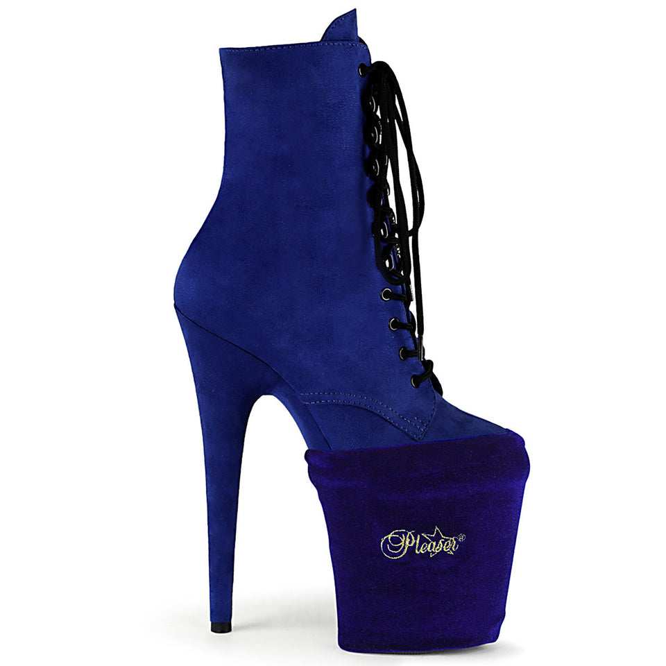 Pleaser Platform Protectors in Blue/Velvet – Pleaser Shoes