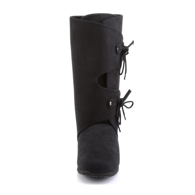 Funtasma Renaissance-100 in Black – Pleaser Shoes