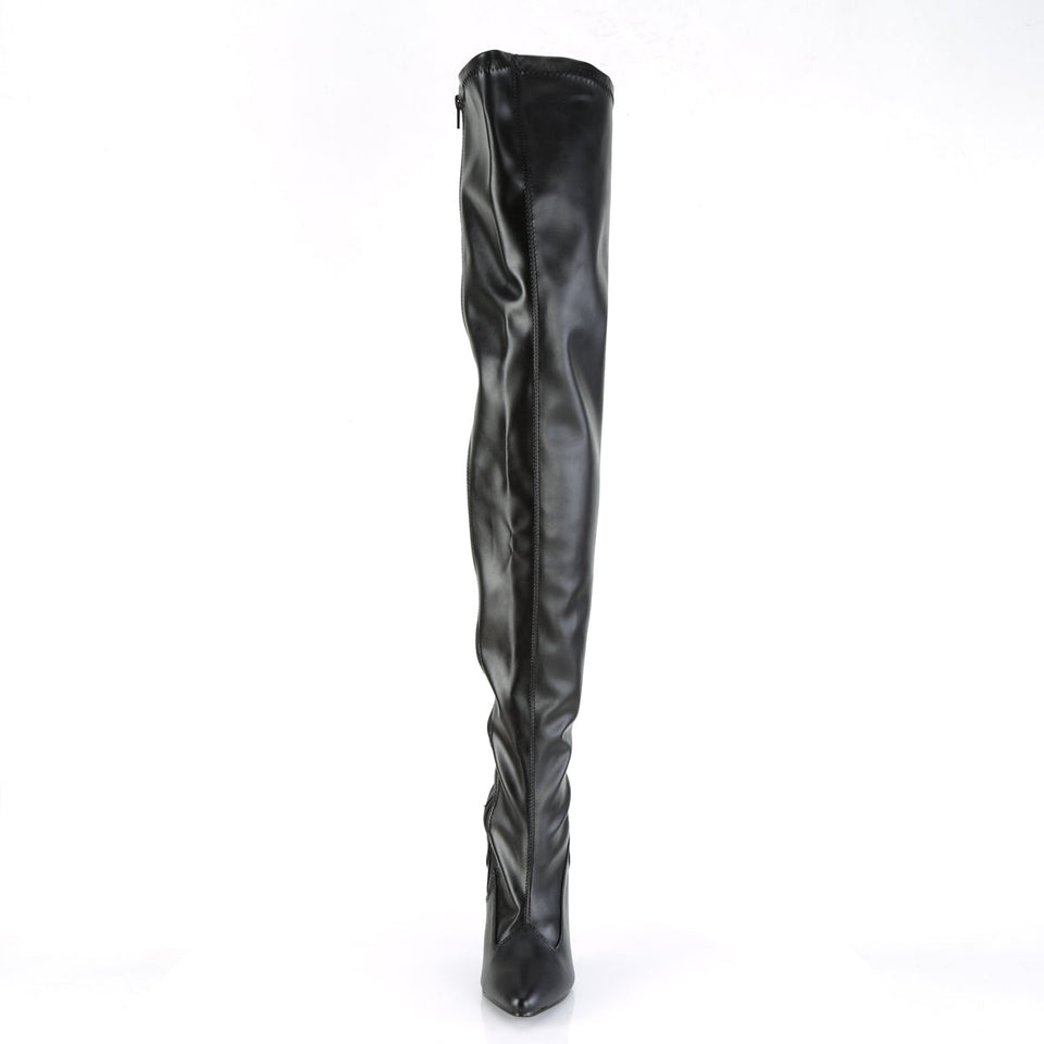 Pleaser Seduce-3000 in Black Vegan Leather – Pleaser Shoes
